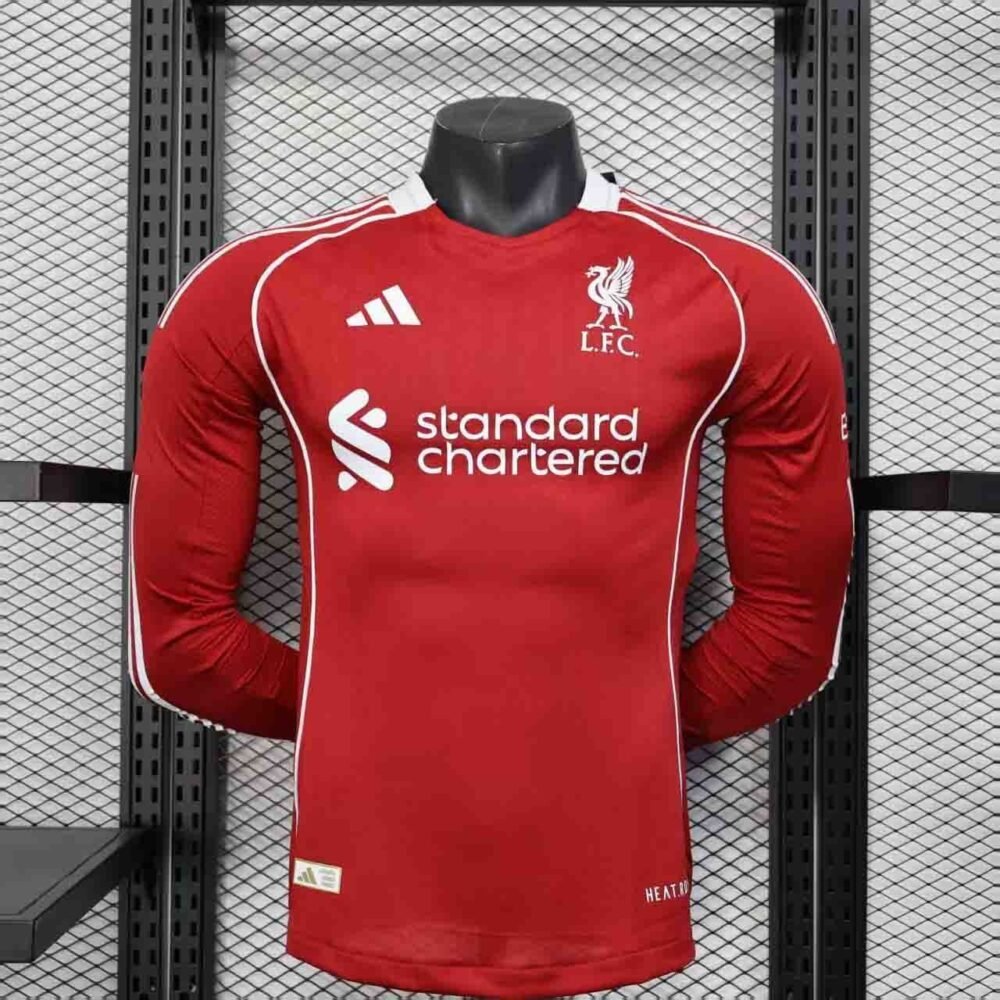 Liverpool Home Kit 25/26 Full Sleeves (PV) – THE KAPA